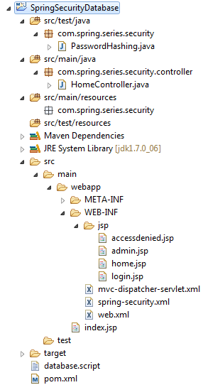 Spring Security Store The Hashed Password Into Mysql Database Benchresourcesnet