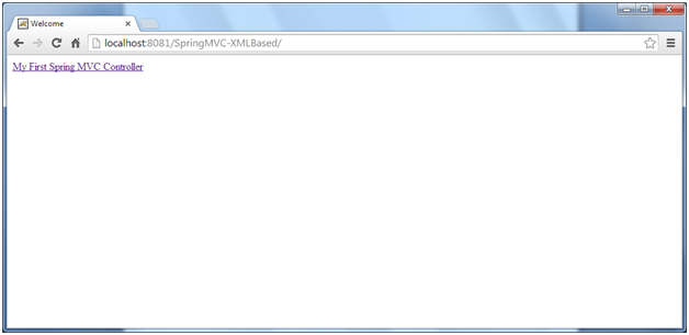 Spring Mvc Creating Hello World” Web Application Based On Xml Configuration Benchresourcesnet