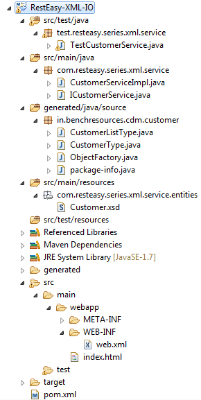 Resteasy Jax Rs Web Service Using Jaxb Xml Example Benchresourcesnet