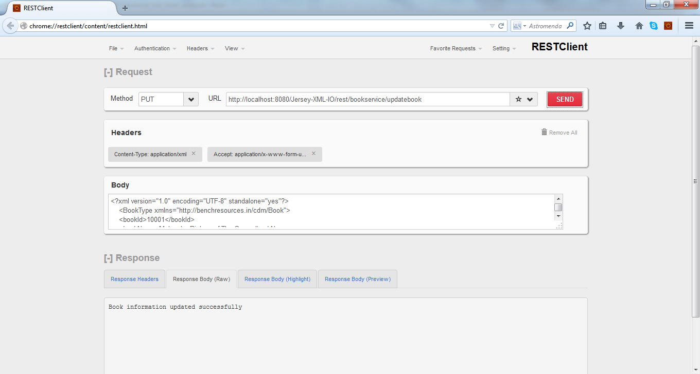 Jersey 2x Web Service Using Jaxb Xml Example Benchresourcesnet