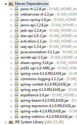 Apache CXF JAX-WS: SOAP based Web Service using Top-Down approach + Integrating with Spring ...