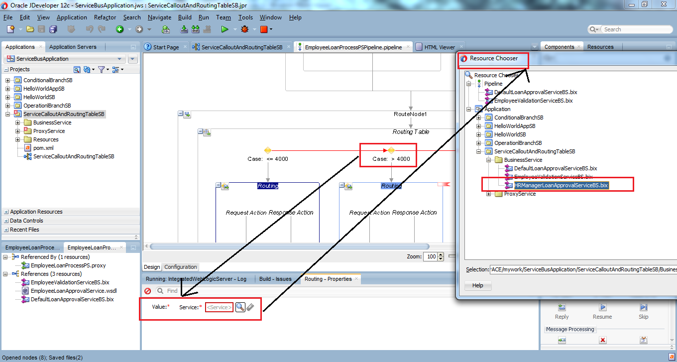 Oracle Osb 12c Java Callout And Routing Table Example Benchresourcesnet