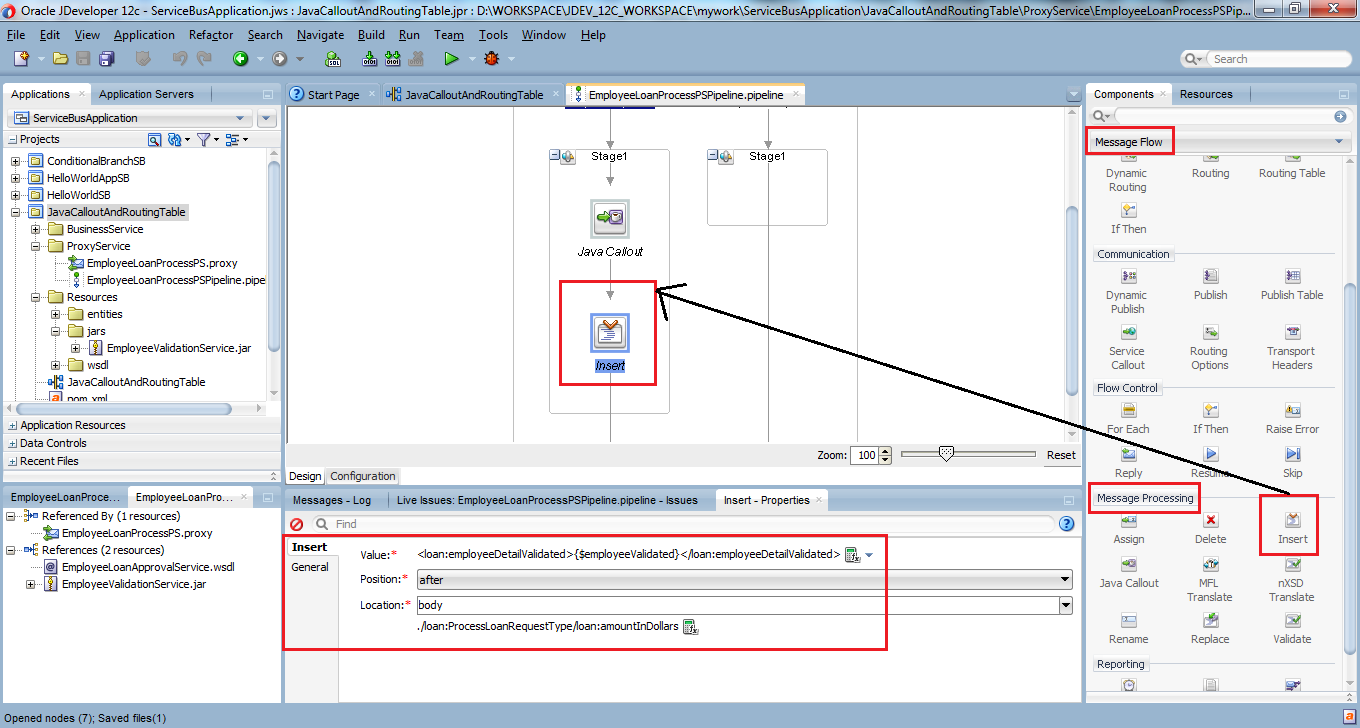 Oracle Osb C Java Callout And Routing Table Example Benchresourcesnet