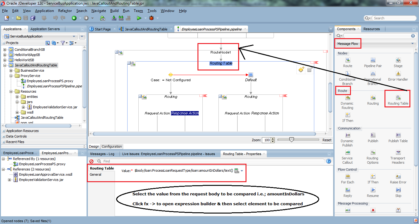Oracle OSB 12c Java Callout And Routing Table Example BenchResources Net