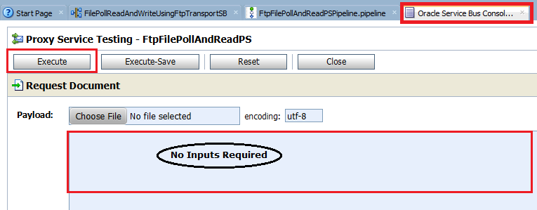 Oracle Osb 12c File Pollingreading And Writing Using Ftp Transport