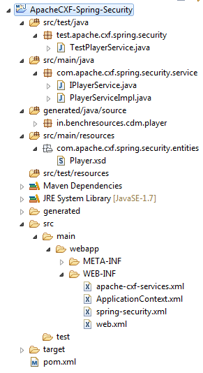 Apache CXF: JAX-RS Restful web service + Integrating with Spring Security - BenchResources.Net