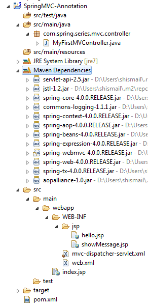 Spring MVC: Annotation based “Hello World” web application - BenchResources.Net
