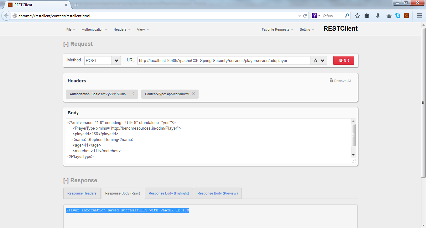 Apache Cxf Jax Rs Restful Web Service Integrating With Spring 3632