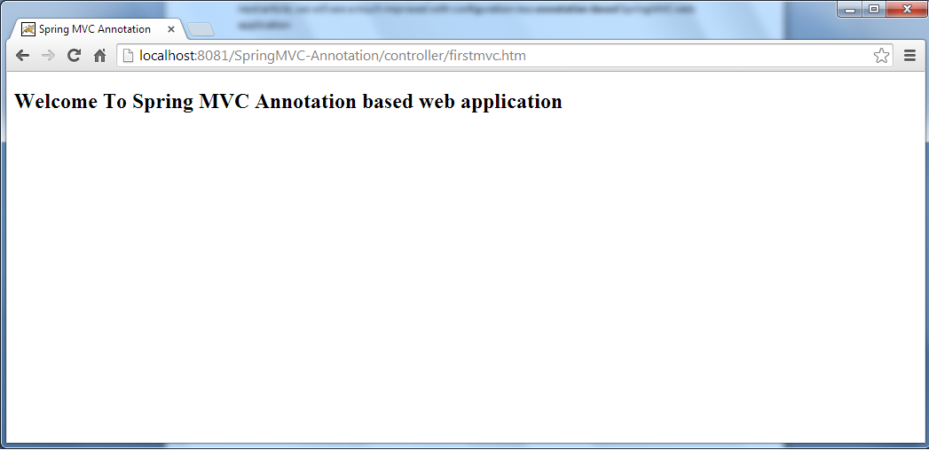 Spring MVC: Annotation based “Hello World” web application ...