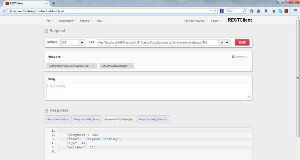 Apache CXF: JAX-RS Restful web service + Integrating with Spring Security - BenchResources.Net