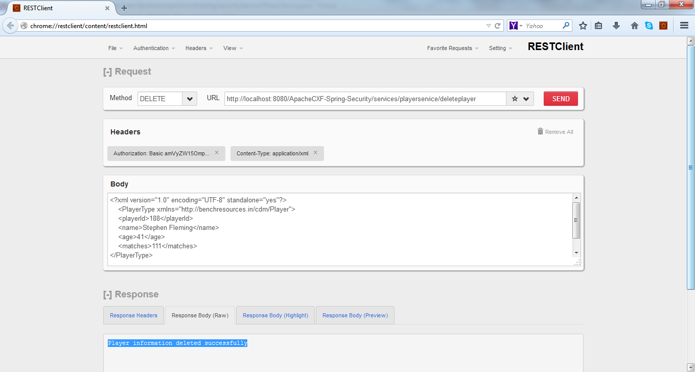 Apache CXF: JAX-RS Restful web service + Integrating with Spring Security - BenchResources.Net