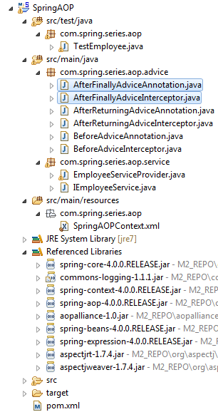 Spring AOP: After (Finally) Advice - BenchResources.Net