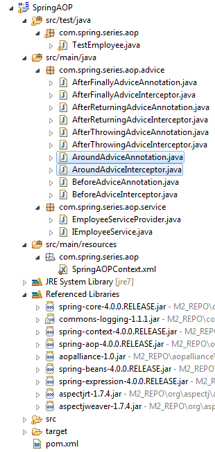 Spring AOP: Around Advice - BenchResources.Net