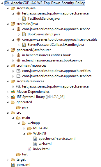 Apache CXF JAX-WS: Web Service using Top-Down approach + Adding WS ...