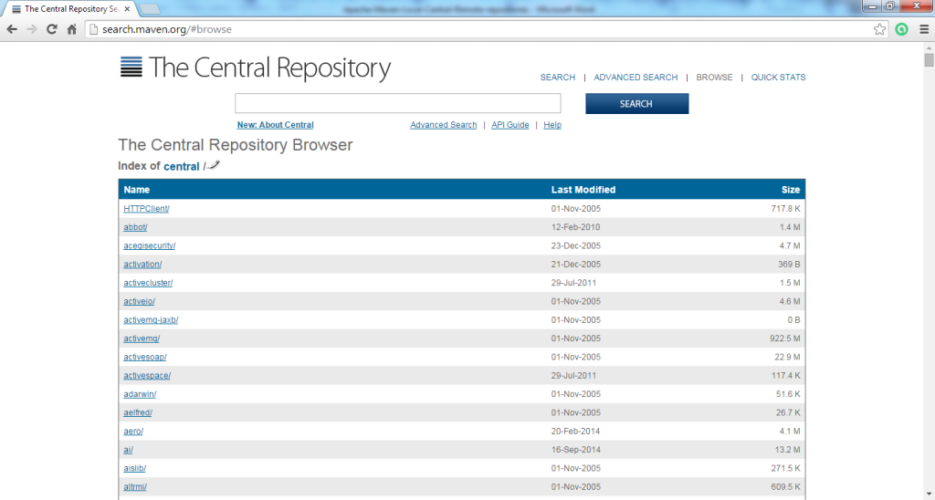 Apache Maven - Local, Central and Remote Repositories - BenchResources.Net