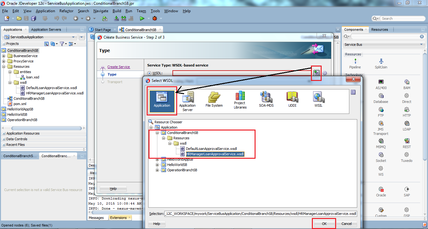 Oracle OSB 12c: Conditional Branch example - BenchResources.Net