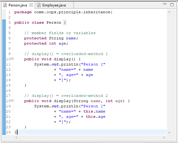 Oops Principle In Java Benchresourcesnet